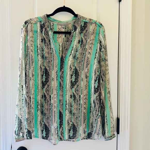 Tops | Snake Print Top | Poshmark